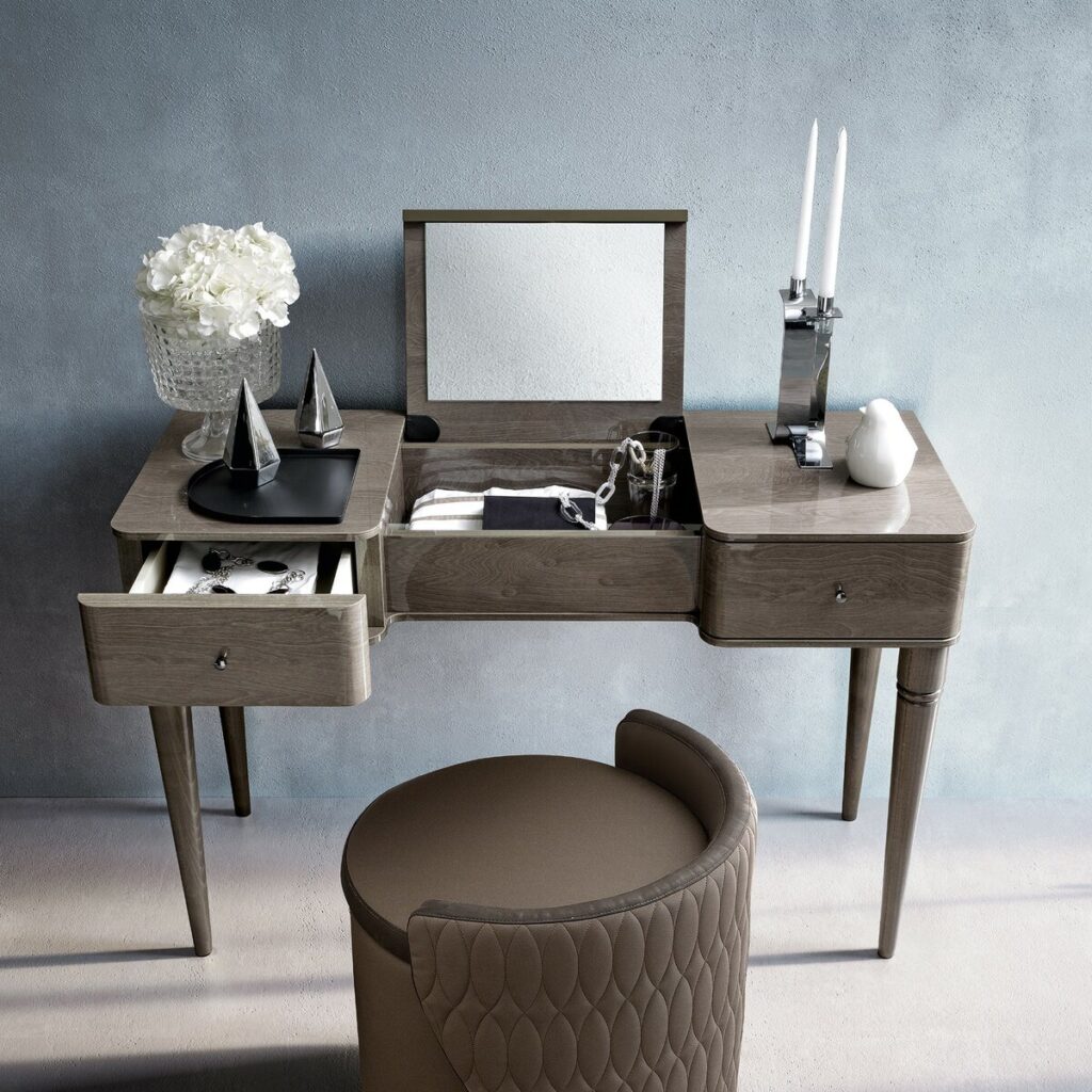 Dressing table height - size standards, design features, how to choose ...