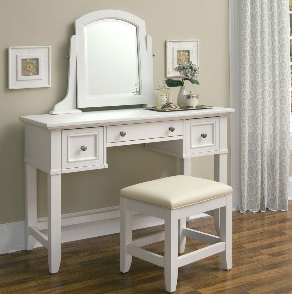 Dressing table height - size standards, design features, how to choose ...
