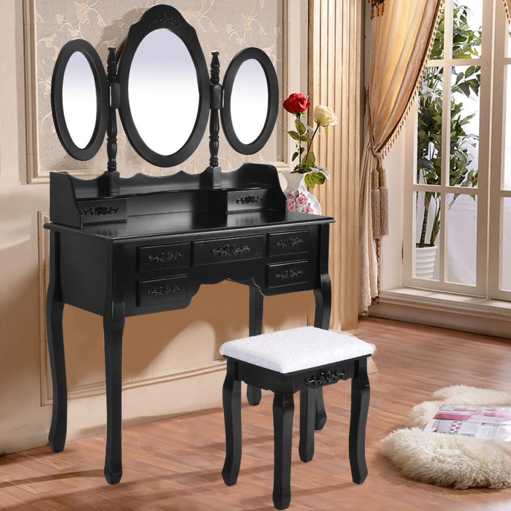 Dressing table height - size standards, design features, how to choose ...
